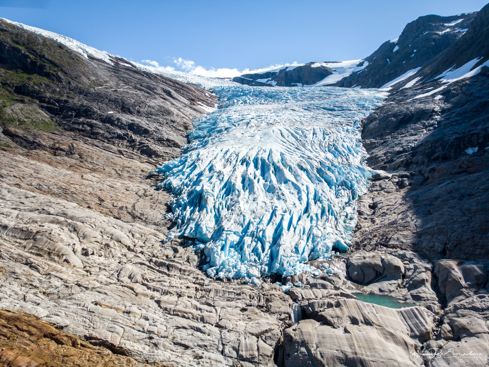 Svartisen Glacier - Hiking towards Engabreen | WannaBeEverywhere
