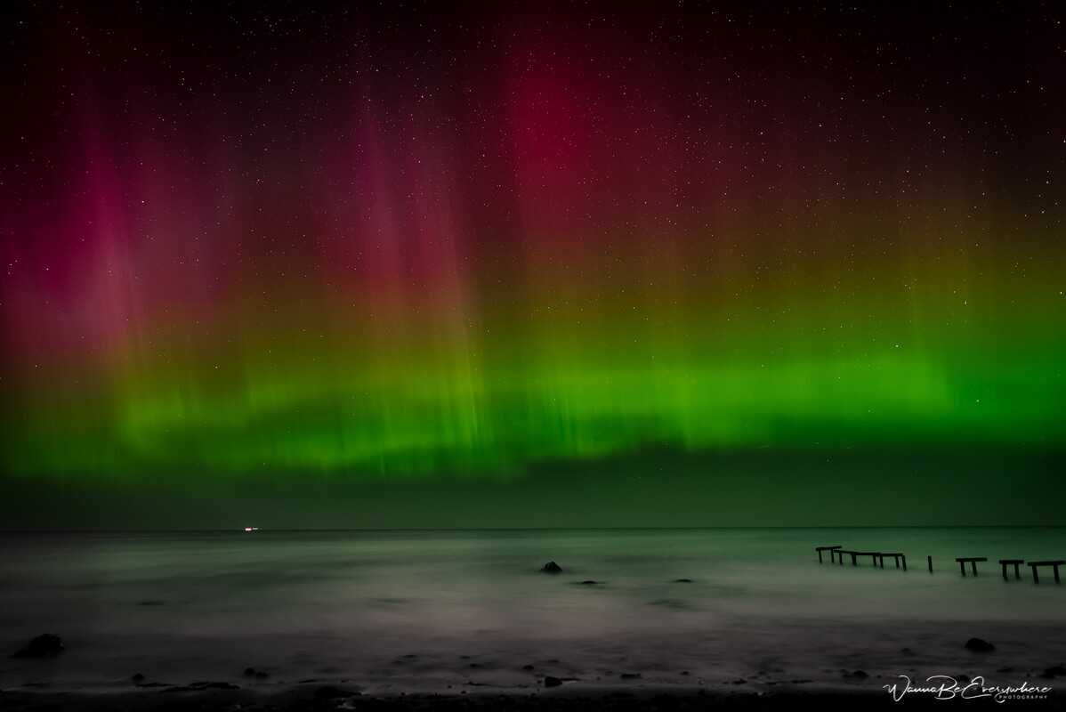 Aurora lights in Denmark | WannaBeEverywhere